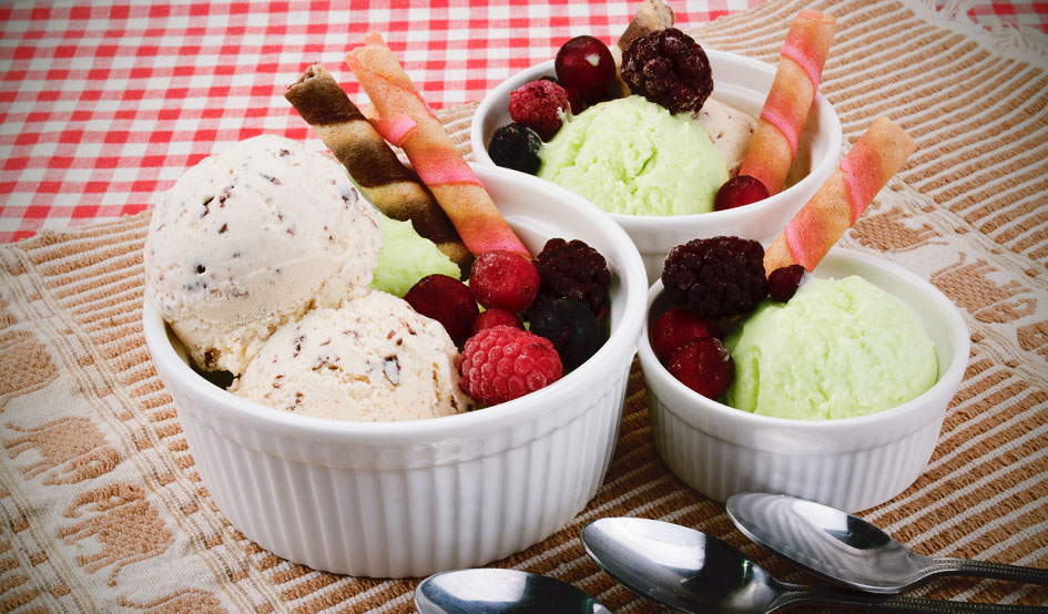 El helado que se derrite más lentamente