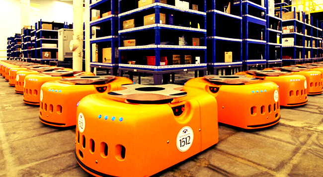 Compras navideñas: Amazon alista robots para entrega de pedidos